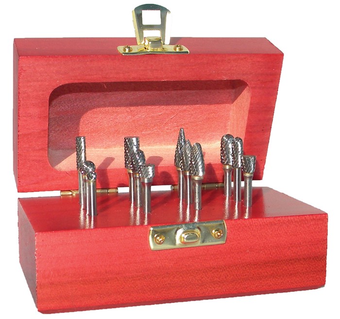 BURR SET AB DOUBLE CUT SA-3, SB-3, SC-3, SD-3, SE-3, SF-3, SG-3, SJ-3 ...